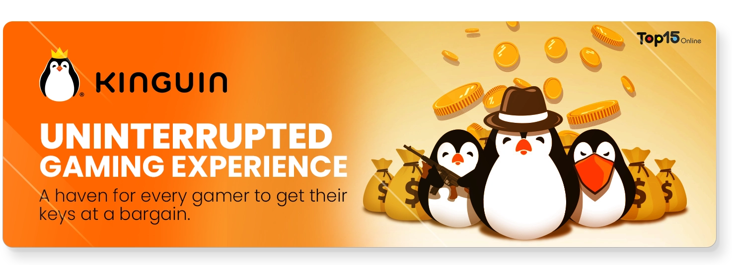 Kinguin Review | A New Sensation in Online Gaming | Top15Online.com | Top15Online.com